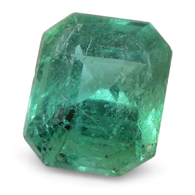 1.24ct Emerald Cut Emerald For Sale at 1stDibs