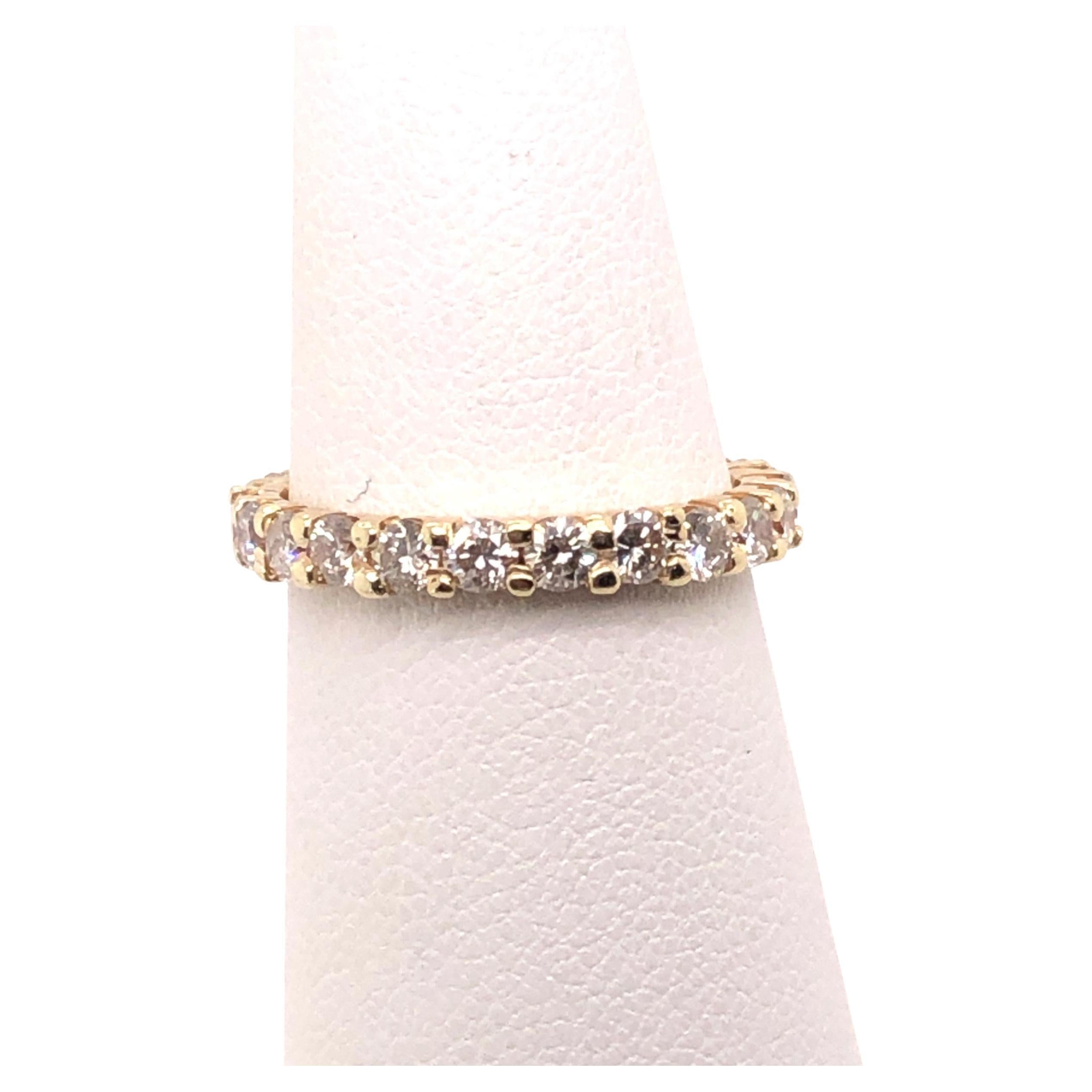 1 Carat Diamond Eternity Band at 1stDibs
