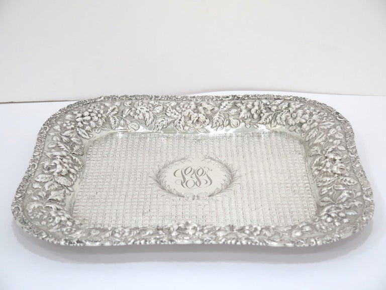 12.75" Sterling Silver Baltimore Sterling Silver 'Stieff' Antique ...