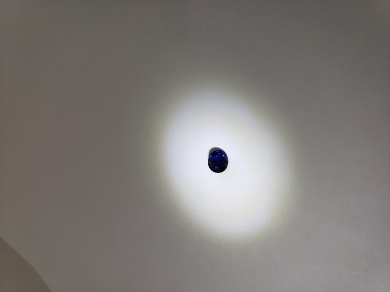1.28 Ct. No Heat Burma Mogok Royal Blue Sapphire AGL Cert. Clean ...