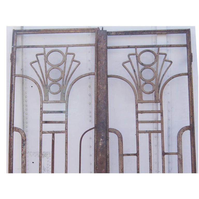 Vintage Art Deco Architectural Gates at 1stDibs | art deco gates, art ...