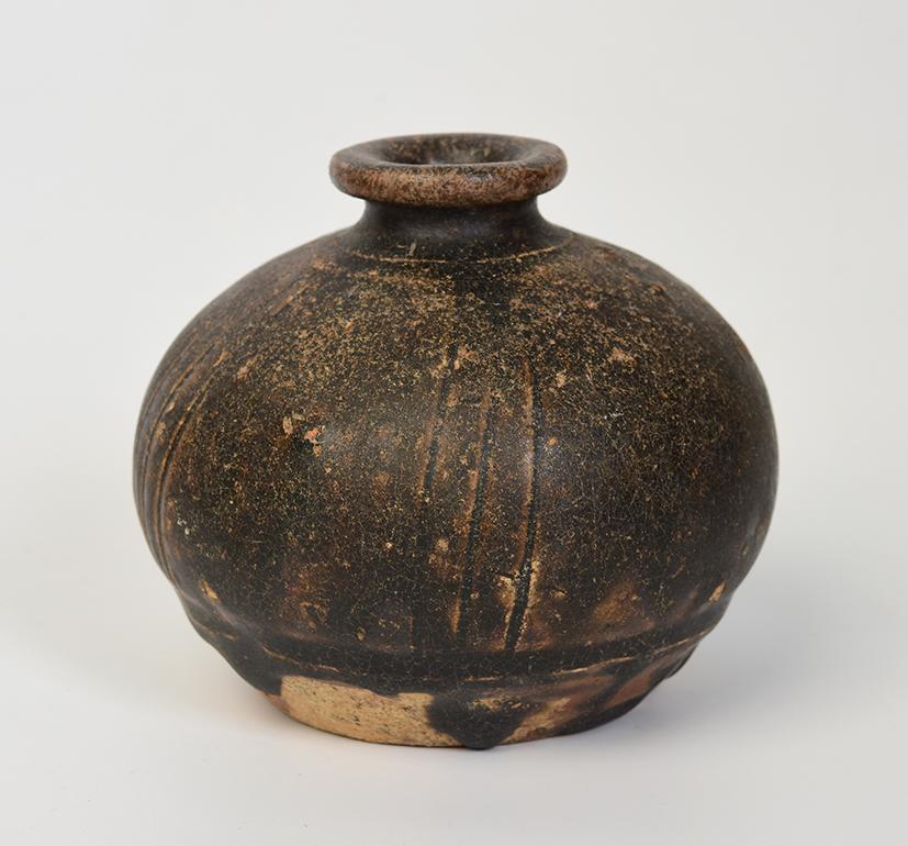12th Century, Angkor Vat, a Set of Antique Khmer Pottery Honey Pots For ...