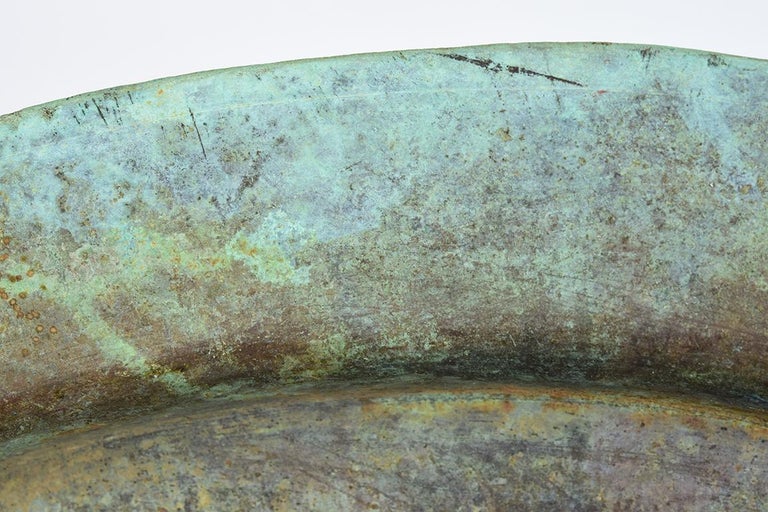 12th Century, Angkor Vat, Antique Khmer Bronze Tray with Beautiful ...