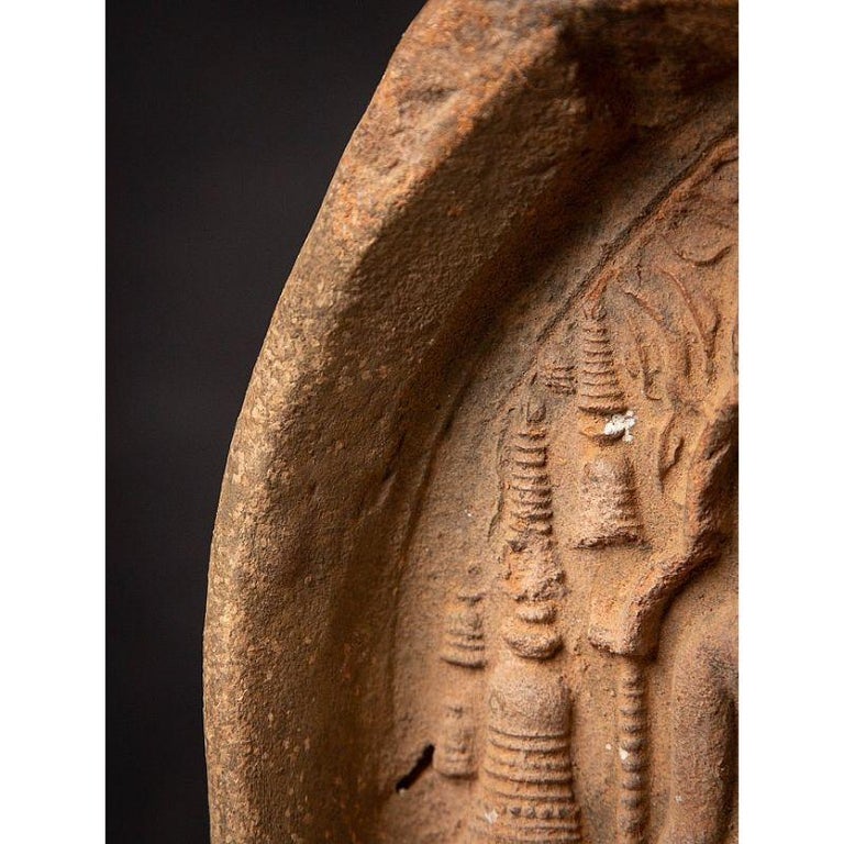 12th Century Pagan Votive Tablet from Burma For Sale at 1stDibs