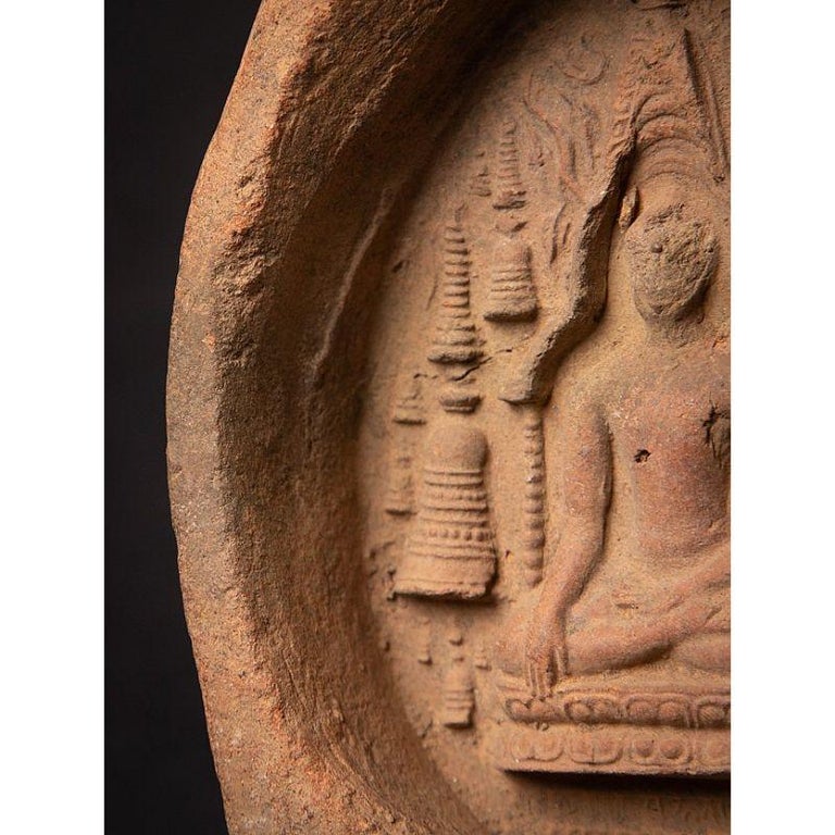 12th Century, Pagan Votive Tablet from Burma For Sale at 1stDibs