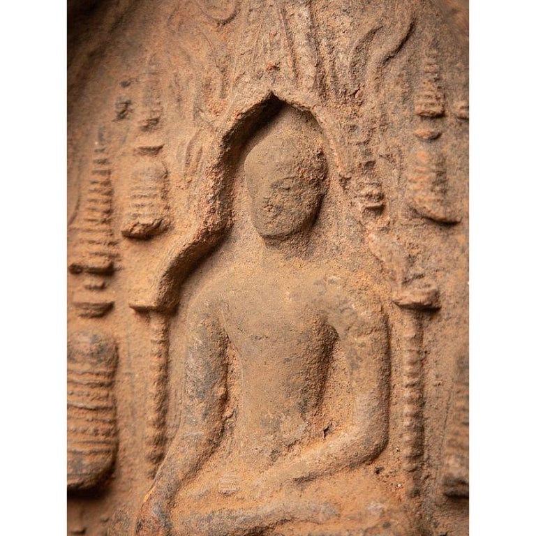 12th Century Pagan Votive Tablet from Burma For Sale at 1stDibs