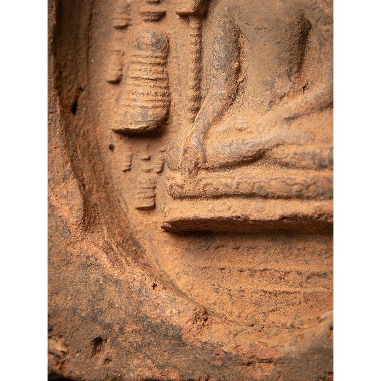 12th Century Pagan Votive Tablet from Burma For Sale at 1stDibs