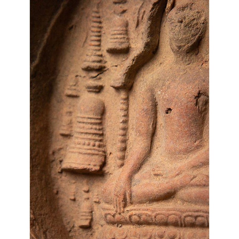 12th Century, Pagan Votive Tablet from Burma For Sale at 1stDibs