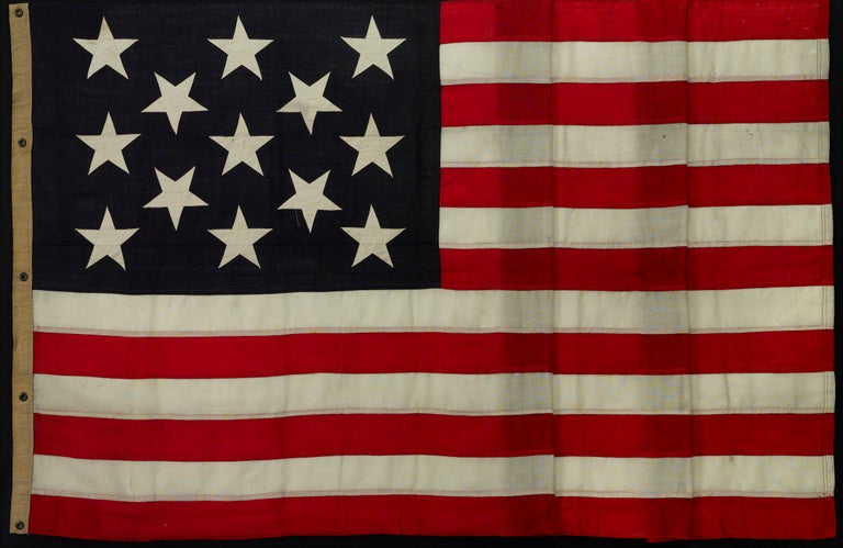13-Star WWI U.S. Navy Ensign, 1907 For Sale at 1stDibs