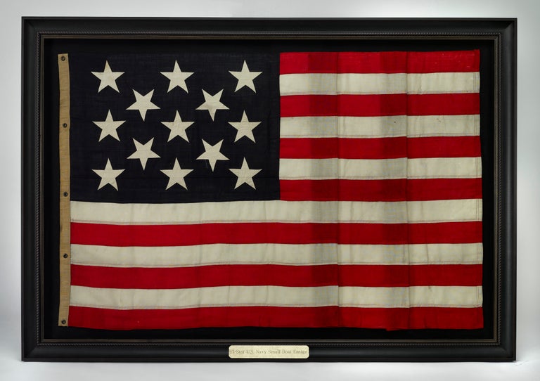 13-Star WWI U.S. Navy Ensign, 1907 For Sale at 1stDibs