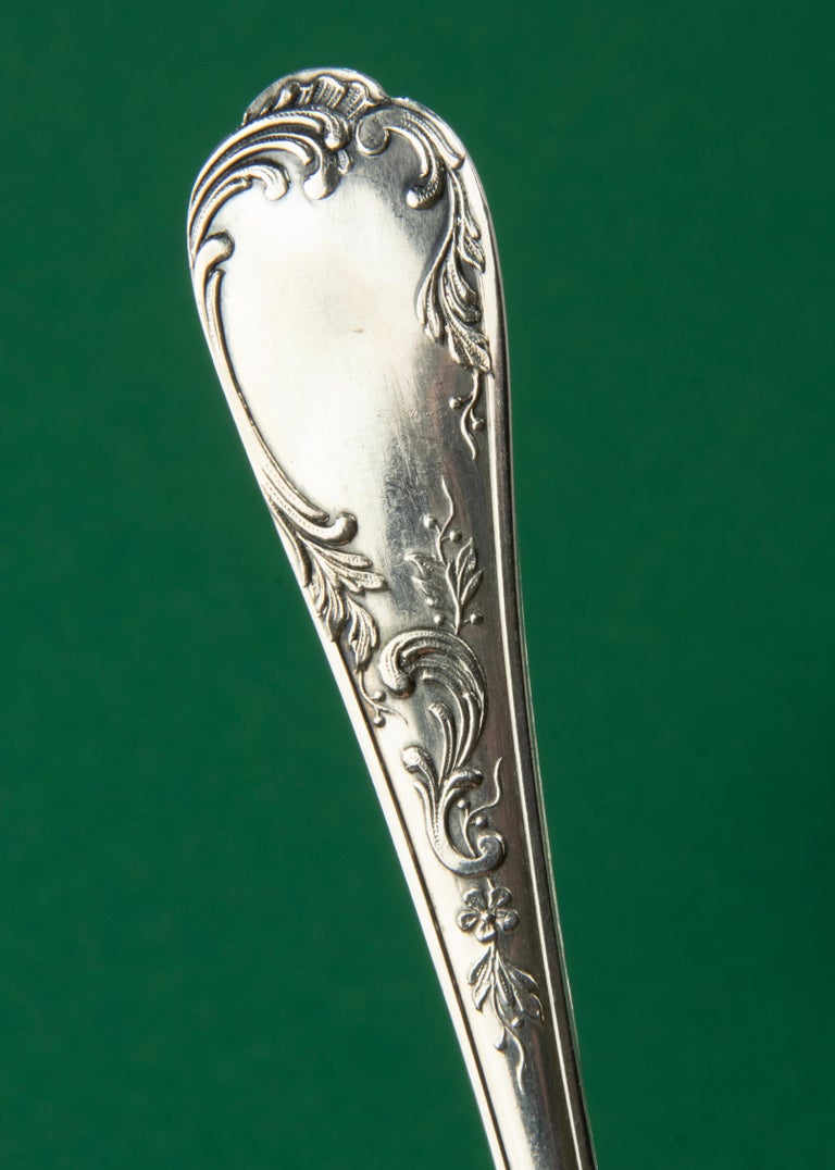130-Piece Set Silver Plated Flatware, Frionnet France, Rococo Style For ...