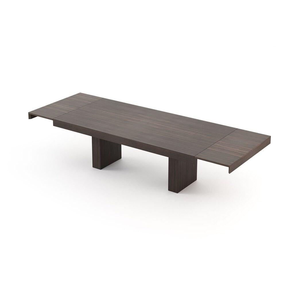 Extending Large Walnut Dining Room Table at 1stDibs