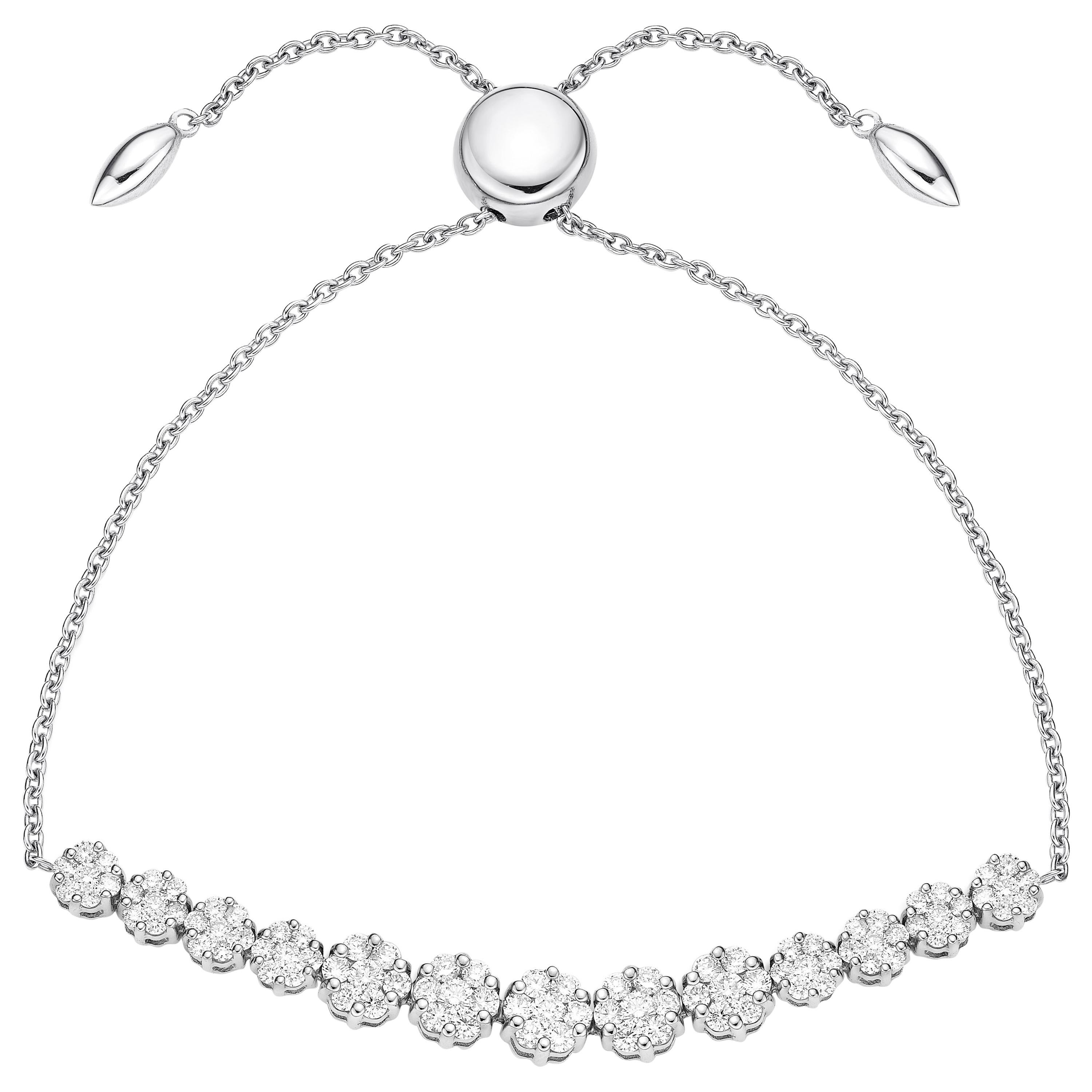 Diamonds Inset White Gold Maritime Themes Charms Bracelet For Sale at ...