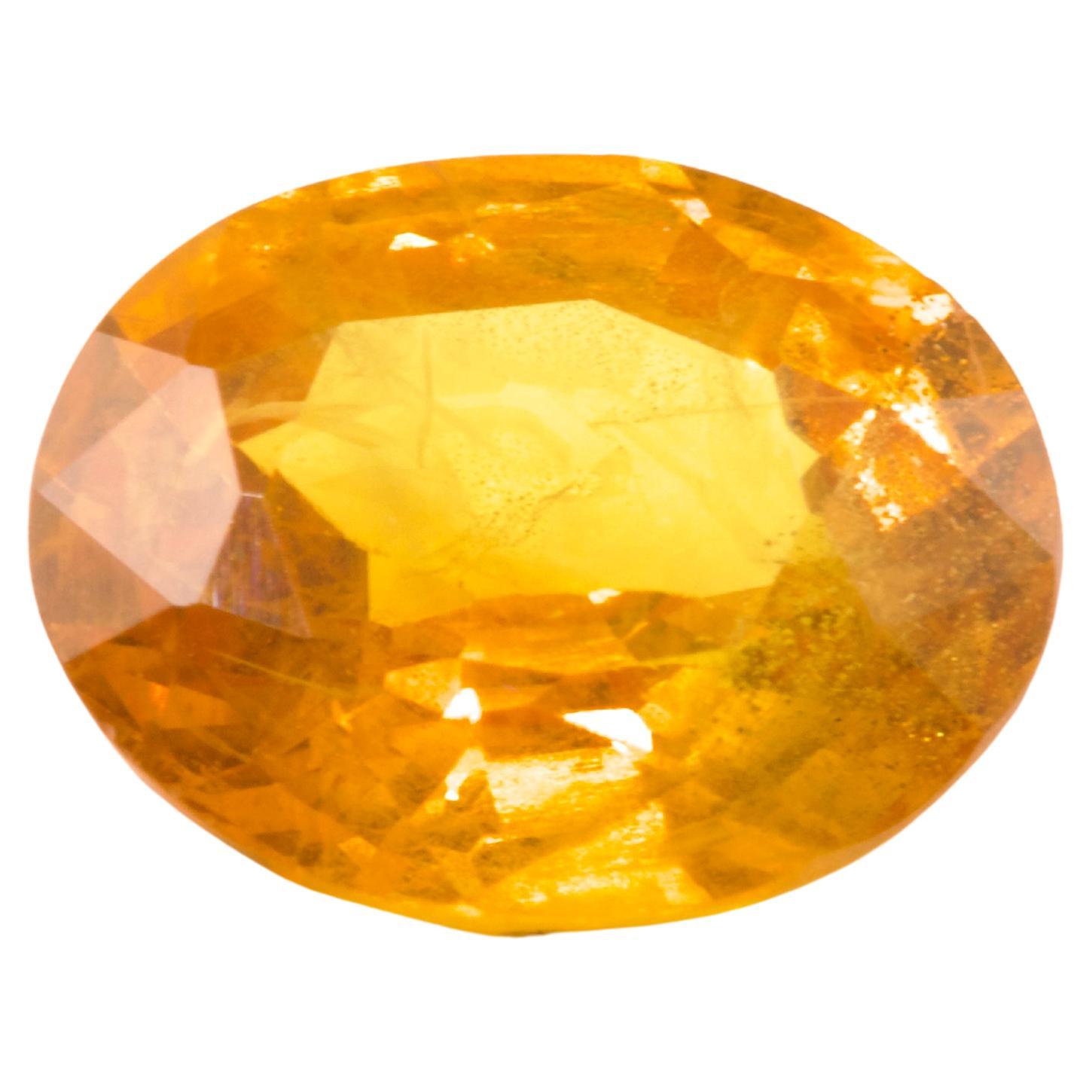 Gorgeous Orange Red Spinel Gemstone 1.37 Carats Spinel Jewellery Spinel ...