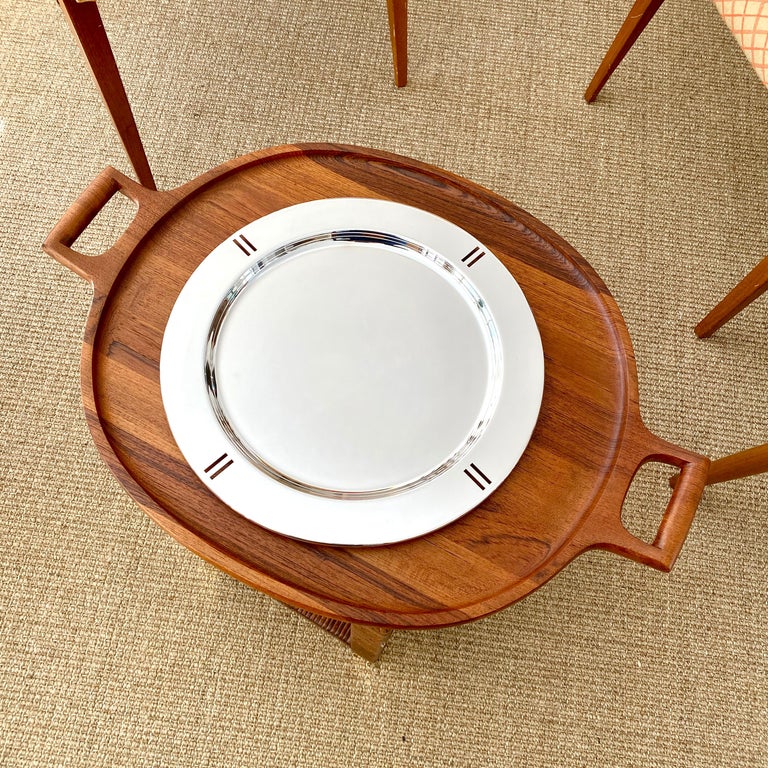 Richard Meier Silverplated Tray for Swid Powell For Sale at 1stDibs