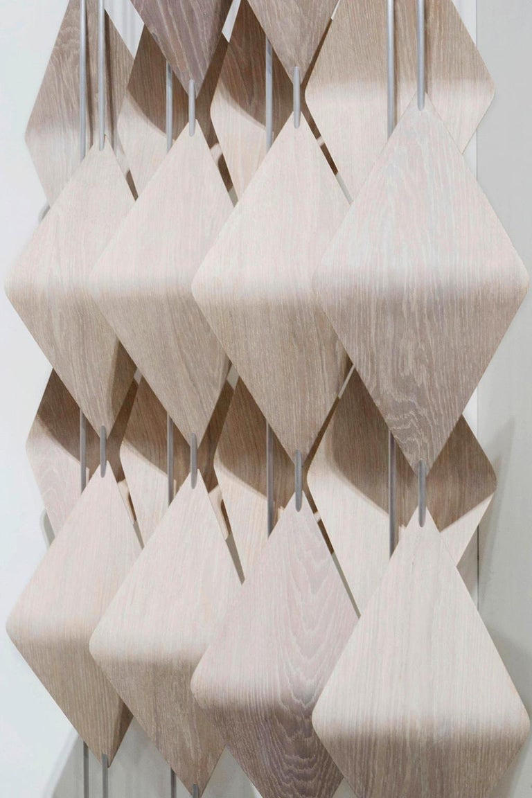 14 Bar Window Shades: Modern Walnut and Aluminum, Room Divider or ...