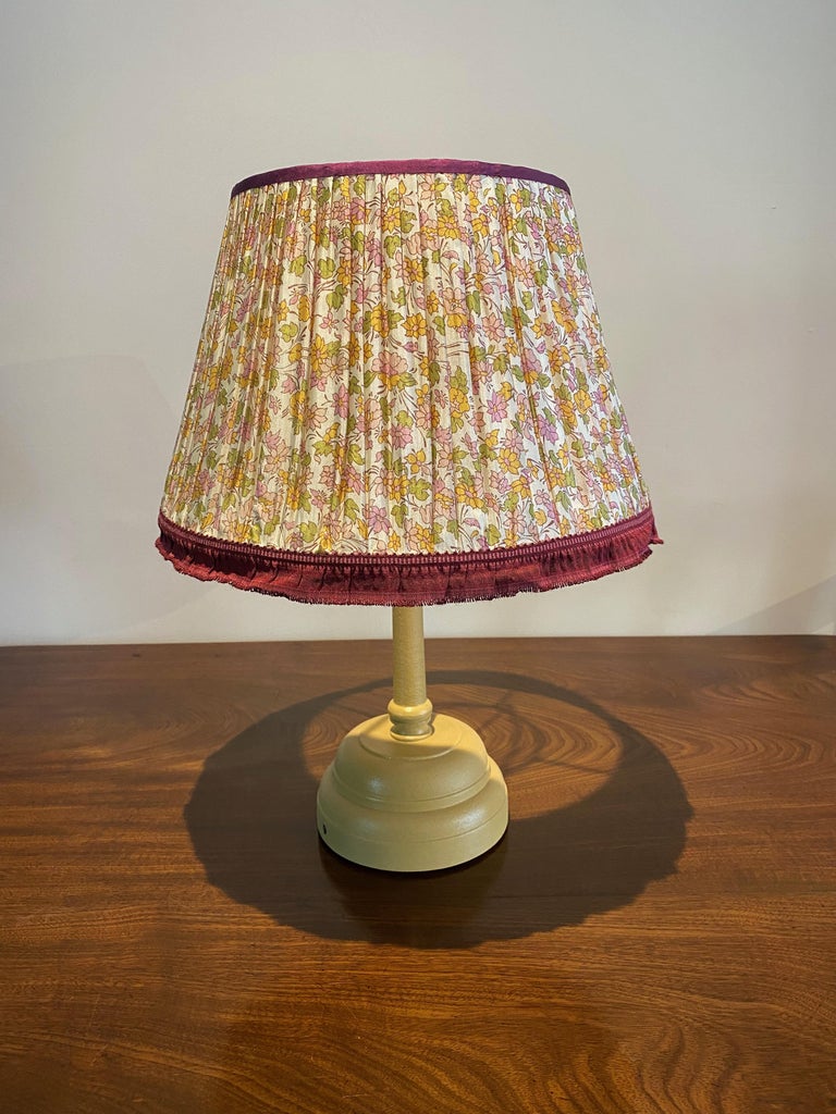 Indian Sari Lampshade with Duplex Fitting For Sale at 1stDibs