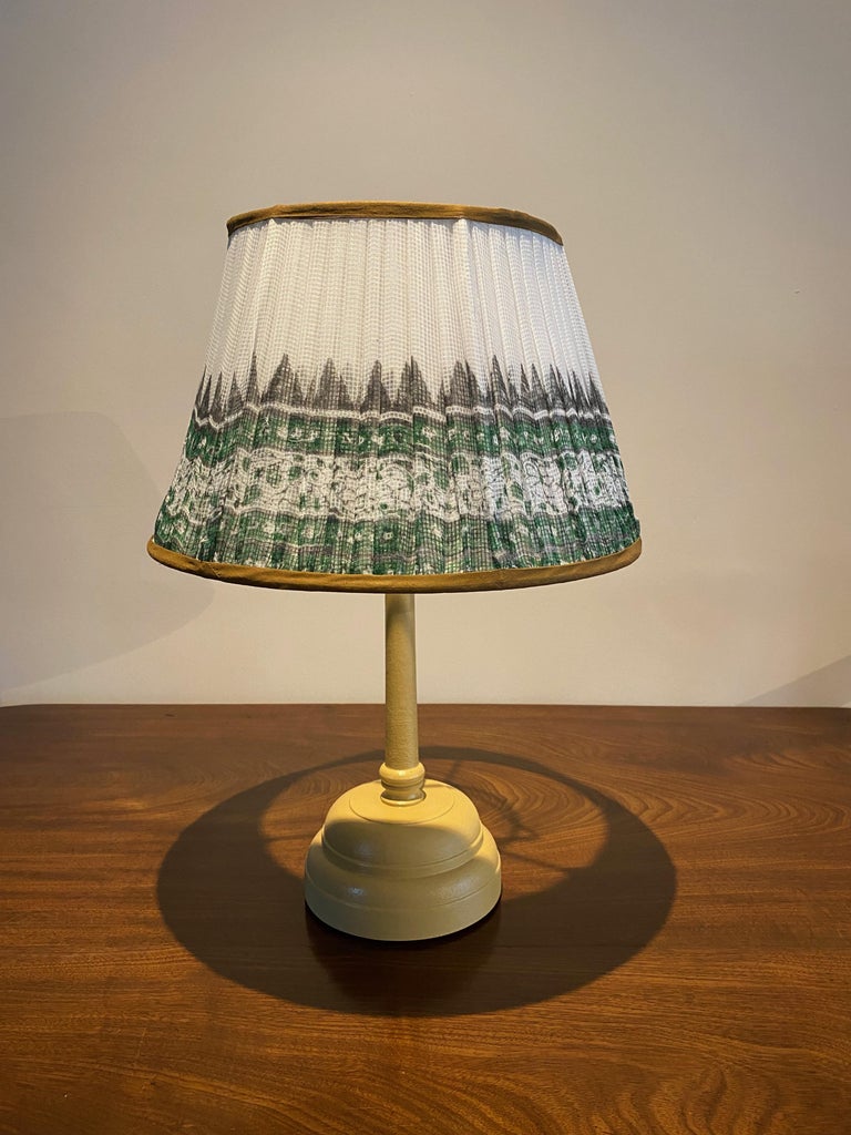 14” Indian Sari Lampshade with Duplex Fitting For Sale at 1stDibs