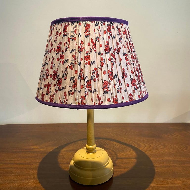 Indian Sari Lampshade with Duplex Fitting For Sale at 1stDibs