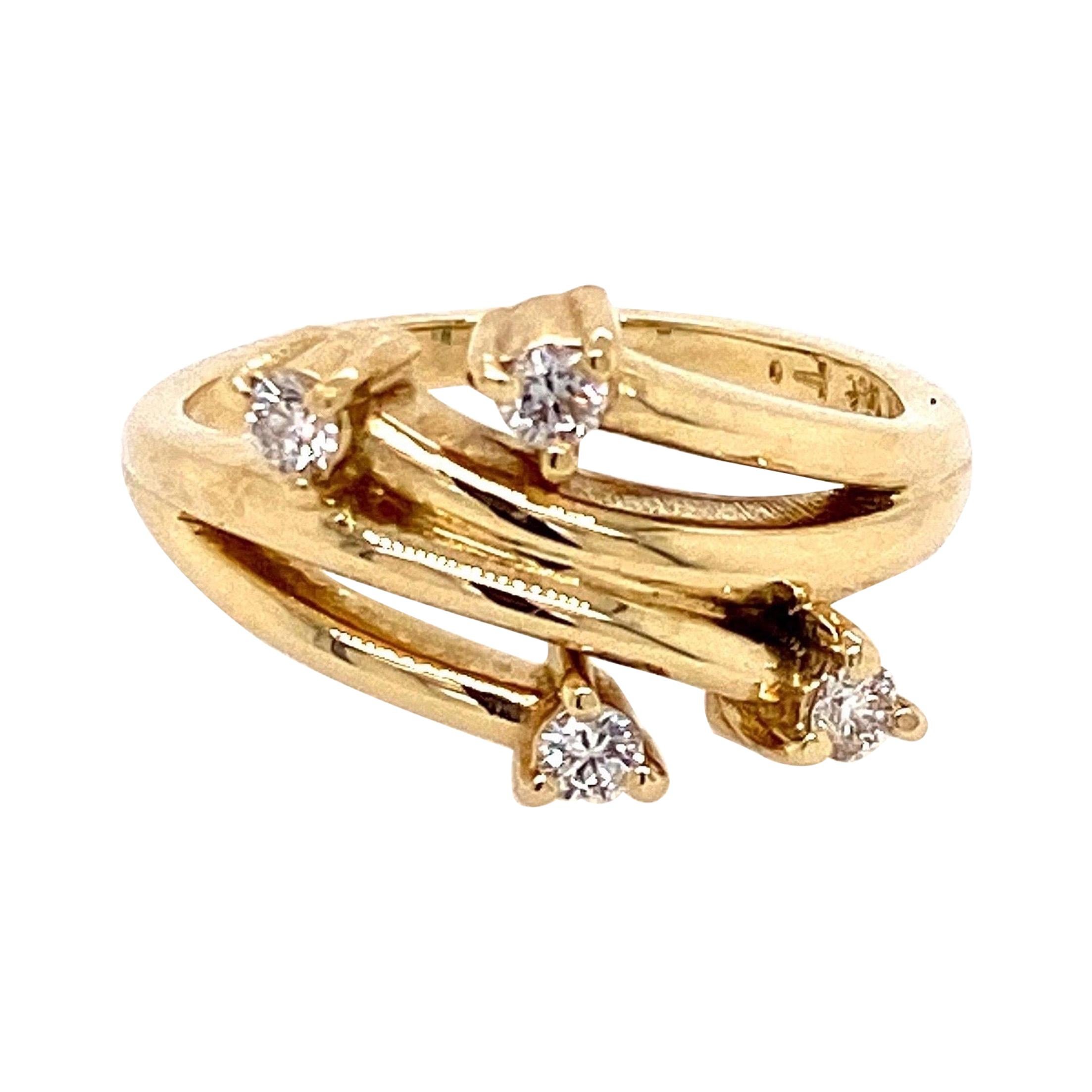 14 Karat Diamond Ring For Sale at 1stDibs | 14 karats los angeles