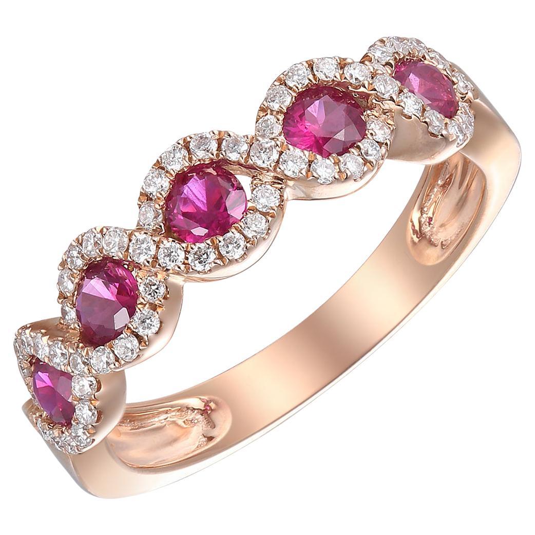 Exquisite Ruby and Diamond Ring For Sale at 1stDibs