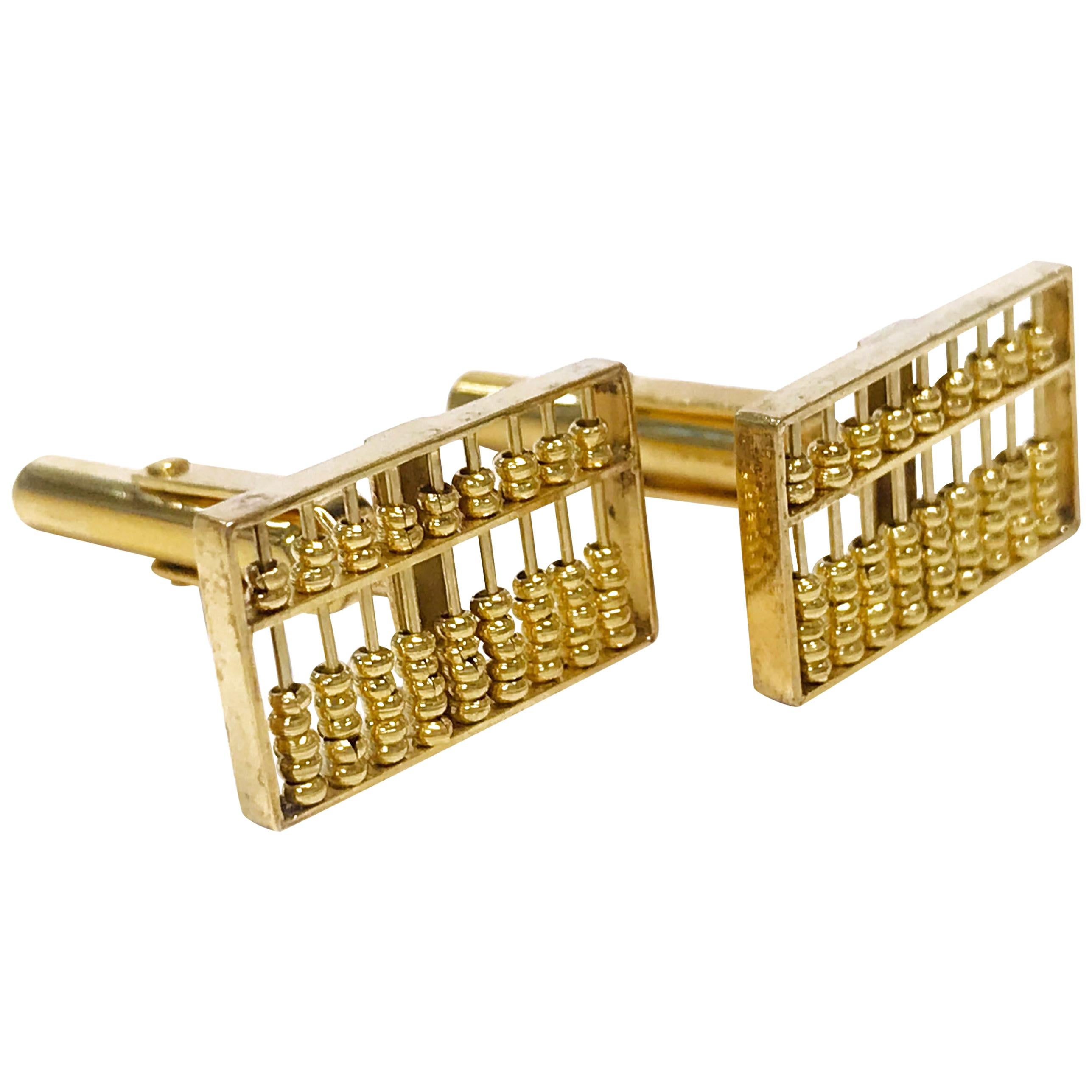 Yellow Gold Cufflinks For Sale at 1stDibs