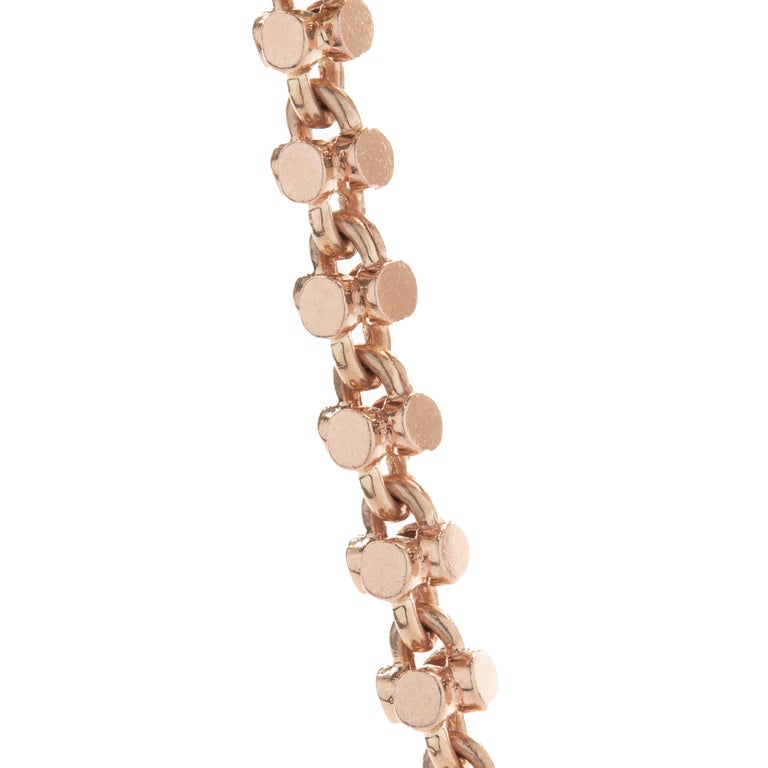 14 Karat Rose Gold Cube Set Princess Cut Diamond Cross Necklace For ...