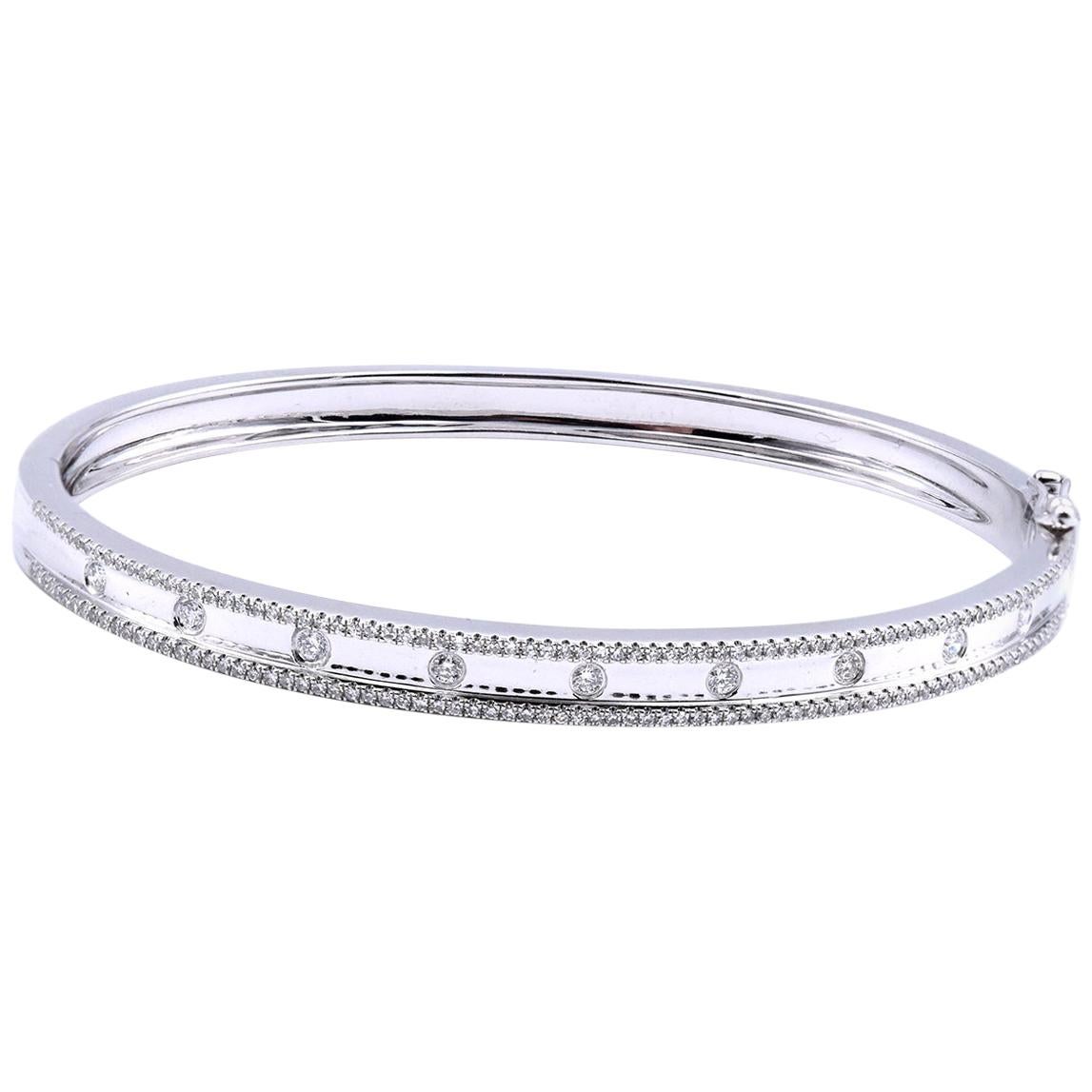 Antique Diamond Bangles - 2,769 For Sale at 1stDibs