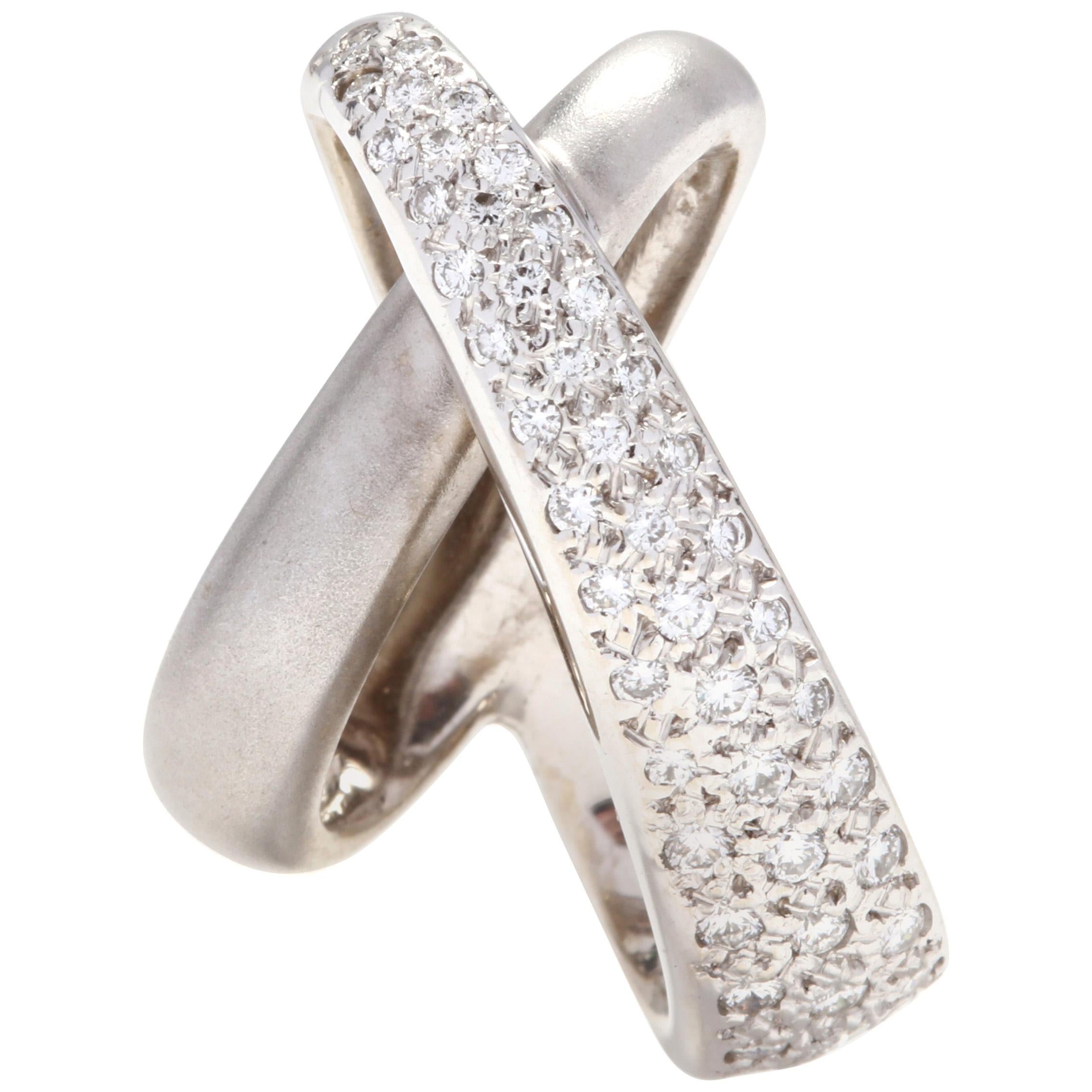 Chanel Camellia Diamond White Gold Pave Pendant Necklace at 1stDibs ...