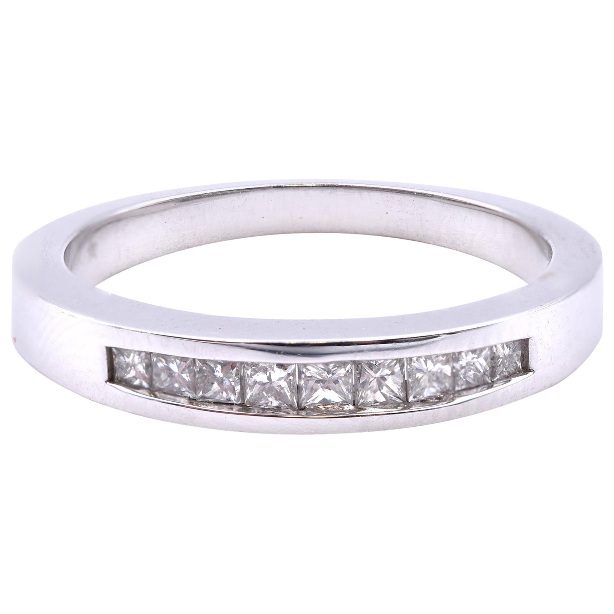 .50 Carat "X" Channel Diamonds Ring 14 Karat For Sale at 1stDibs