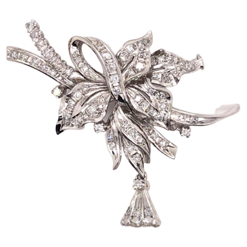 Antique Diamond Brooches - 6,978 For Sale at 1stDibs | diamond brooch ...