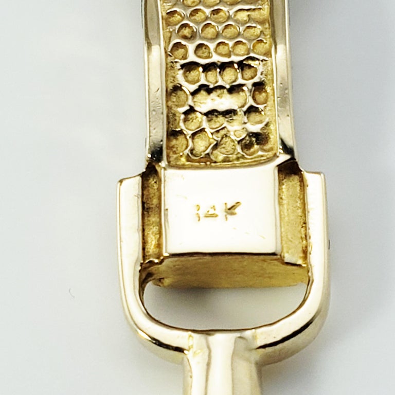 14 Karat Yellow Gold ABC TV Studio Microphone Charm For Sale at 1stDibs