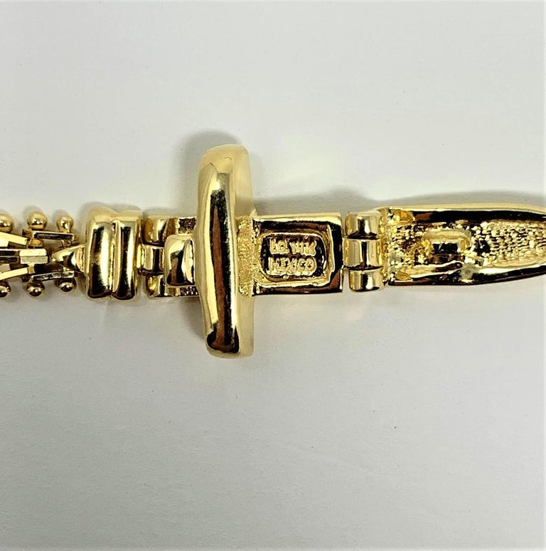 14 Karat Yellow Gold Beaded Foxtail Link Chain Necklace For Sale at 1stDibs