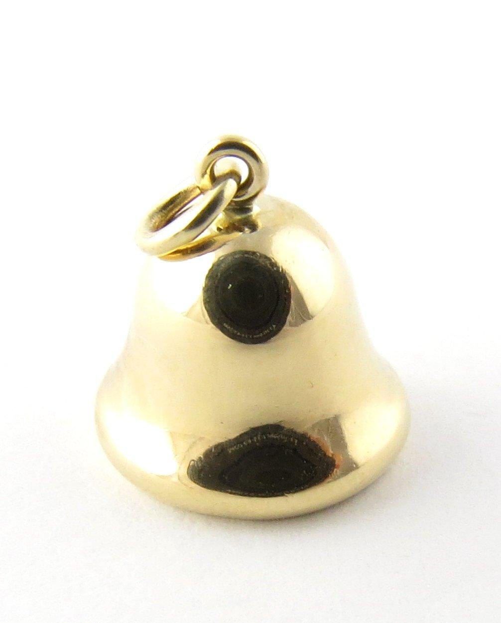 14 Karat Yellow Gold Bell Charm at 1stDibs
