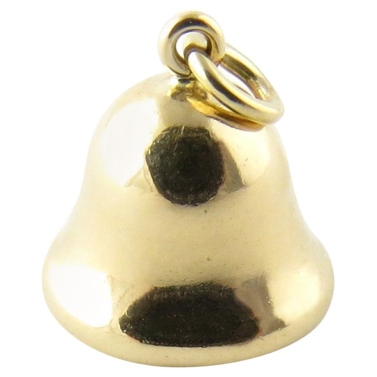 14 Karat Yellow Gold Bell Charm at 1stDibs