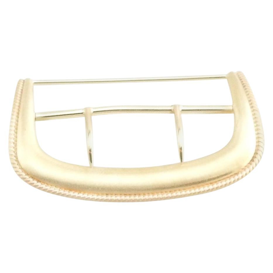 14 Karat Yellow Gold Belt Buckle at 1stDibs | 14k gold belt buckle