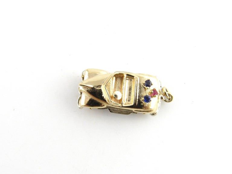 14 Karat Yellow Gold Convertible Car Charm at 1stDibs