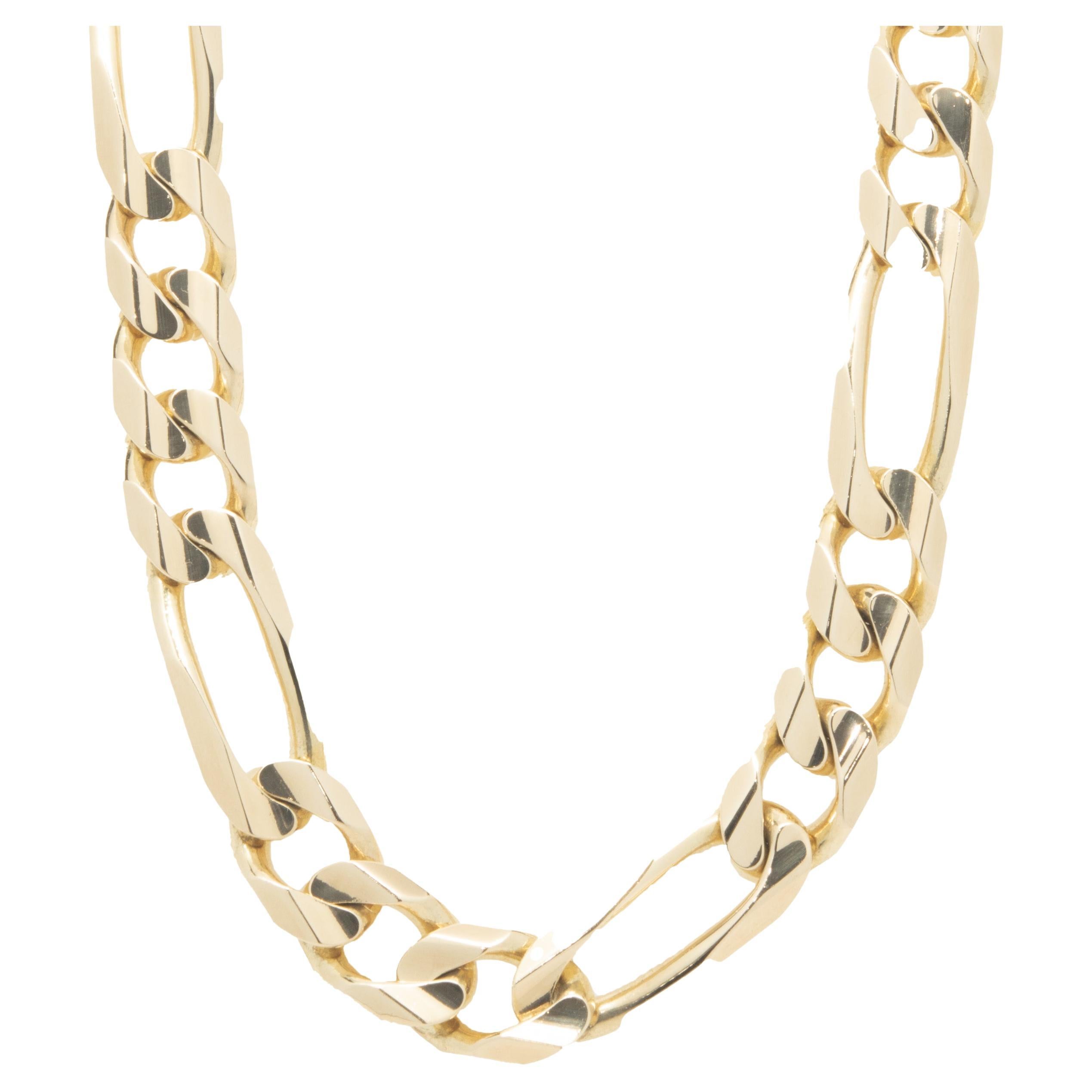 Gucci 18 Karat Yellow Gold Paperclip Link Chain For Sale at 1stDibs ...