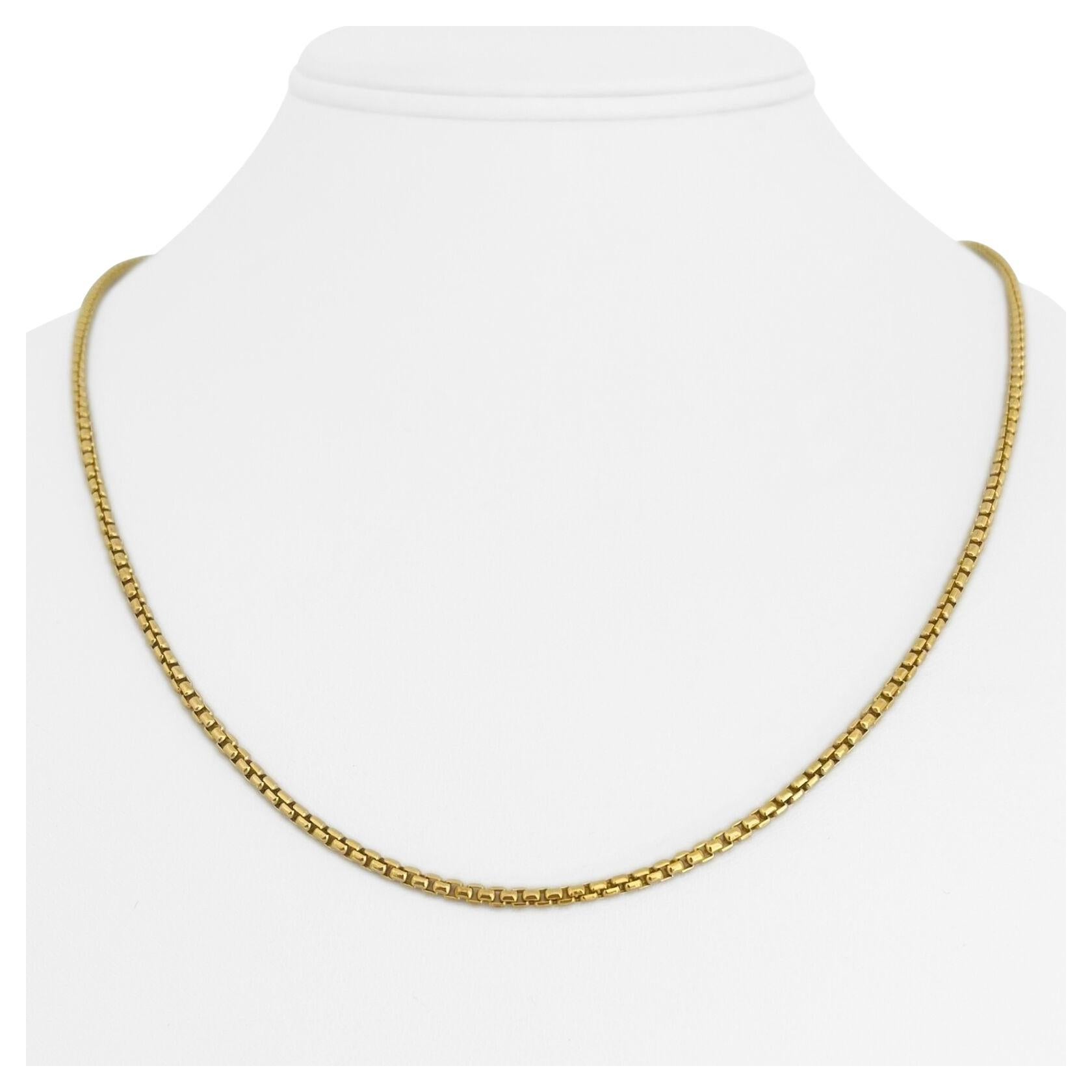 14 Karat Rose Gold Hollow Light Popcorn Style Chain Necklace Italy For ...