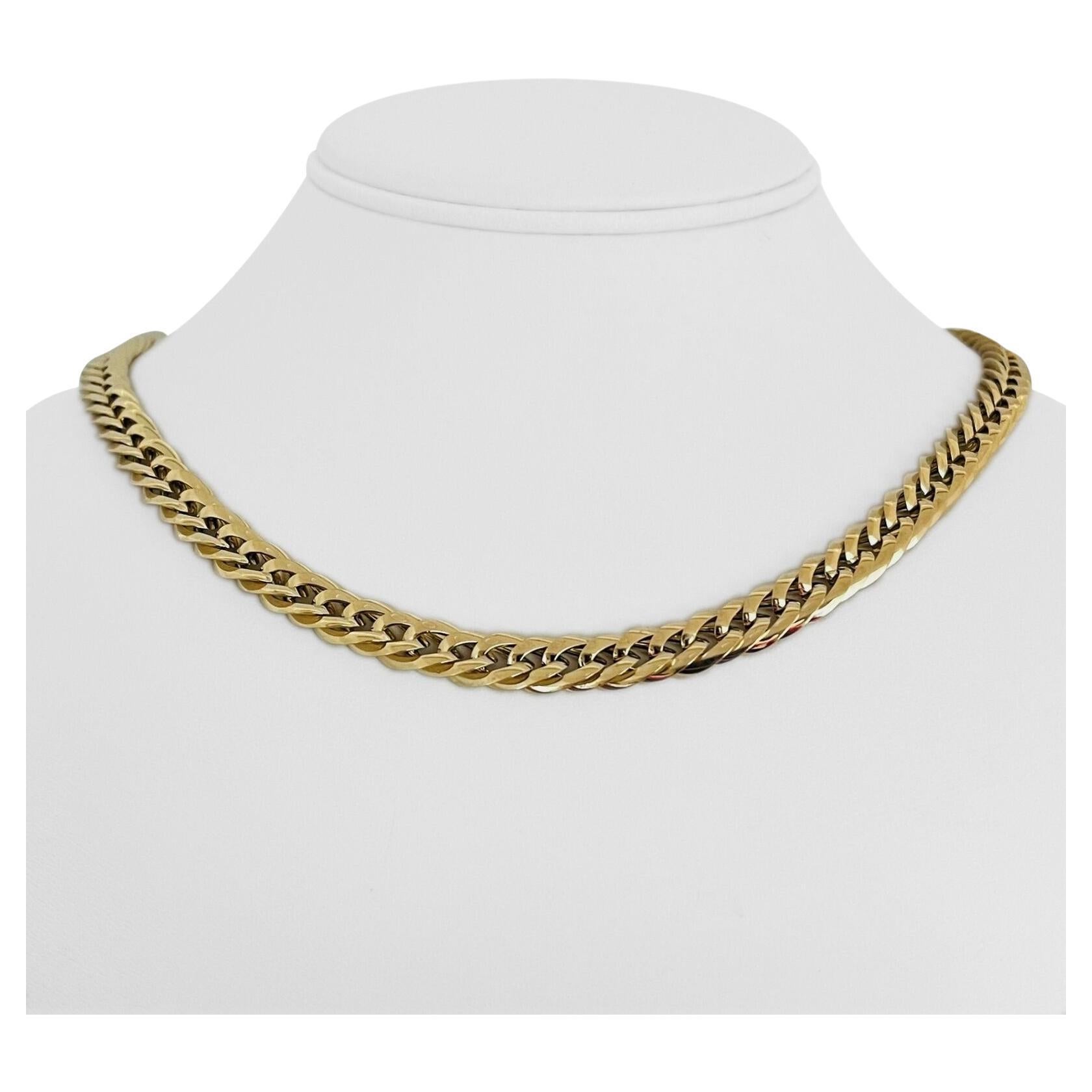 14 Karat Yellow Gold Hollow Light Brushed and Polished Ball Necklace ...