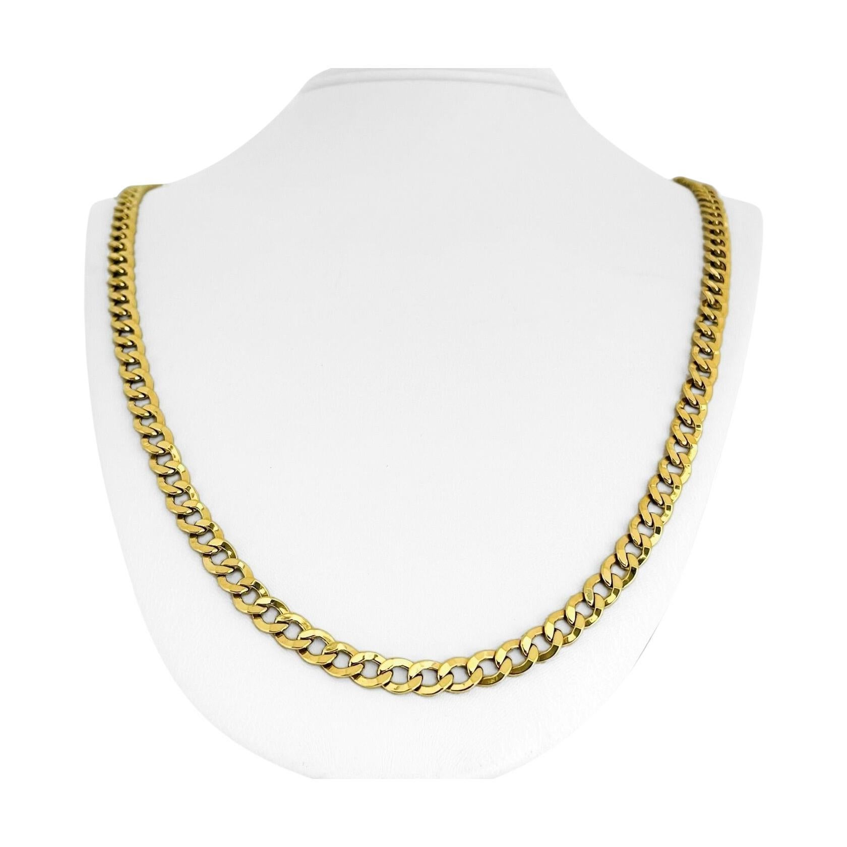 Bulgari Jumbo Curb Link Gold Chain Necklace at 1stDibs | bulgari gold ...