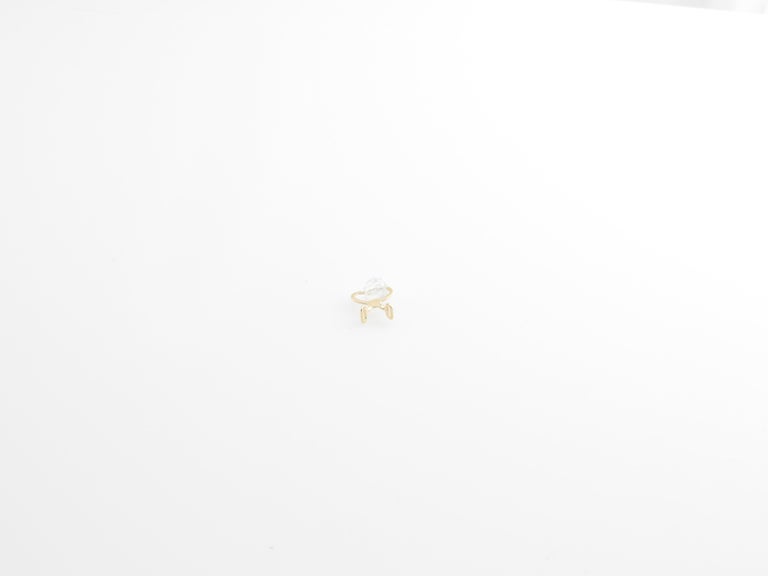 14 Karat Yellow Gold Ice Block Charm For Sale (Free Shipping) at 1stDibs