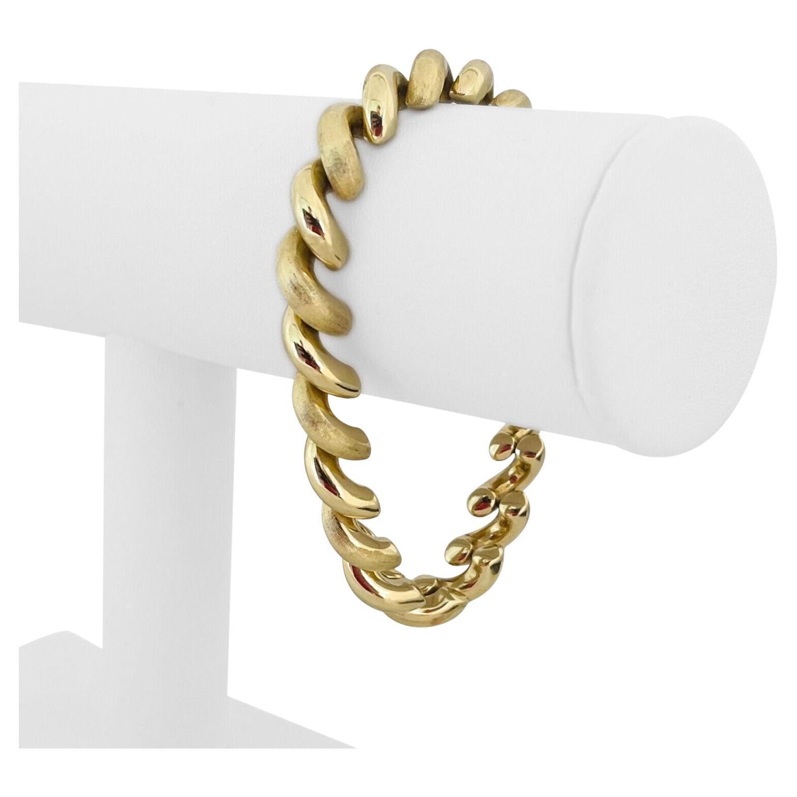 Gold San Marco Necklace at 1stDibs