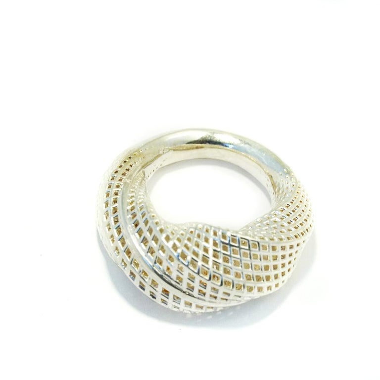 14 Karat Yellow Gold, Netline 360 Ring For Sale at 1stDibs