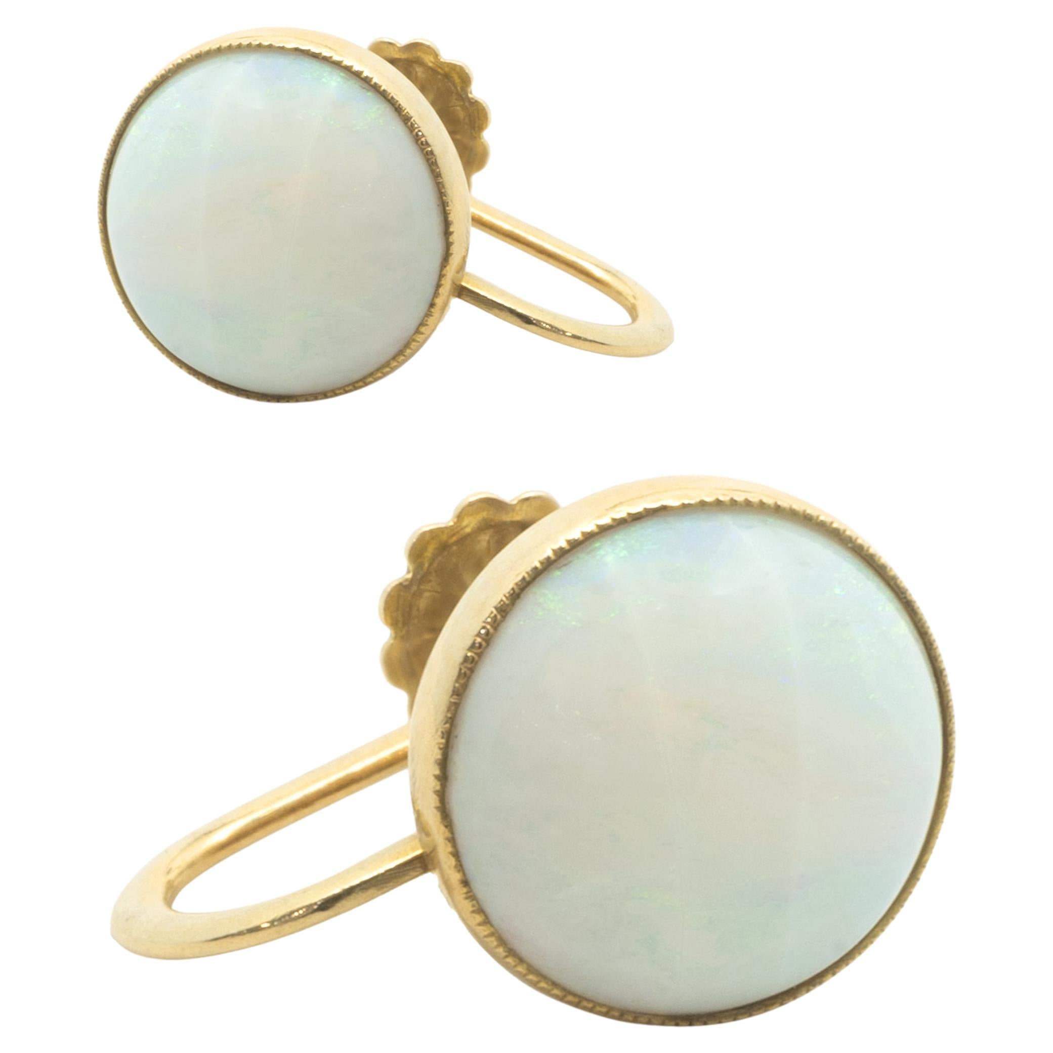 Antique 14 Karat Yellow Gold Pear Cut Amethyst Dangle Earrings, Non ...