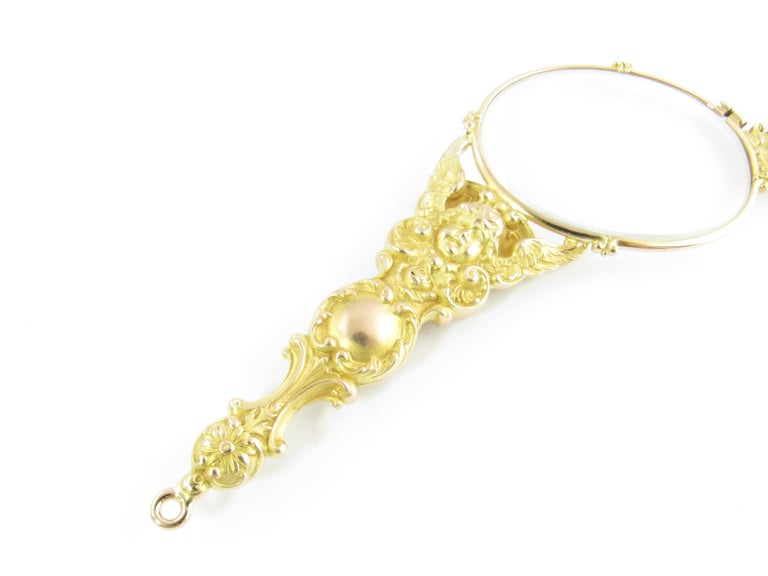 14 Karat Yellow Gold Opera Glasses at 1stDibs