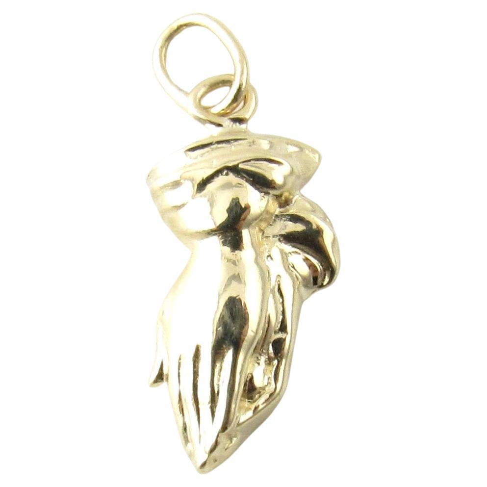 14 Karat Yellow Gold Golden Gate Bridge Charm at 1stDibs