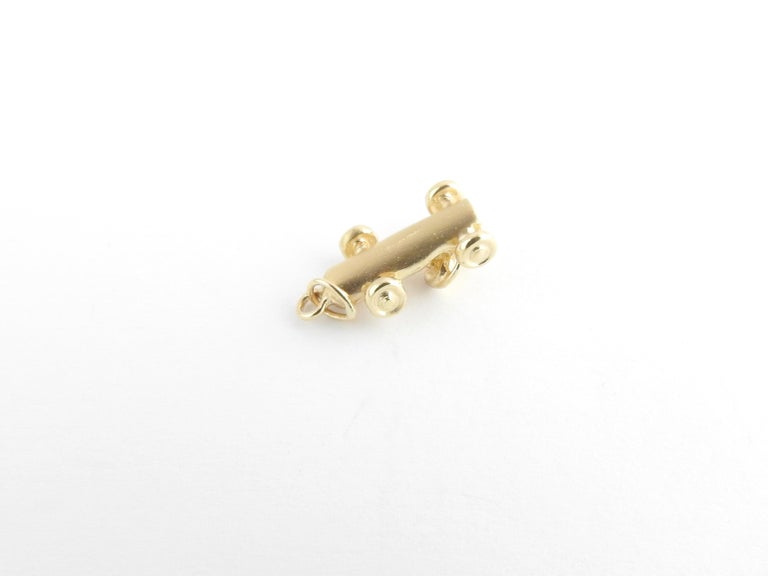 14 Karat Yellow Gold Race Car Charm at 1stDibs