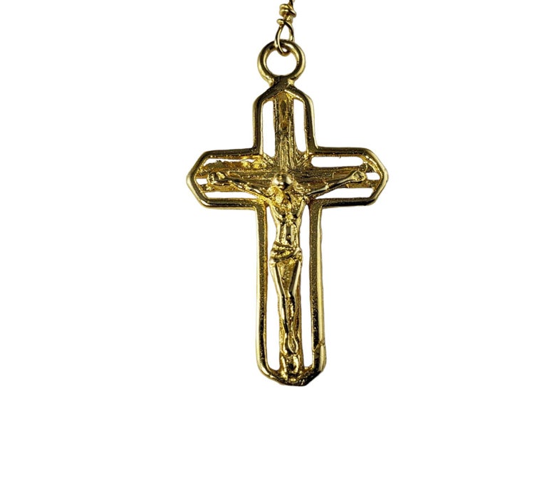 14 Karat Yellow Gold Rosary Beads For Sale at 1stDibs