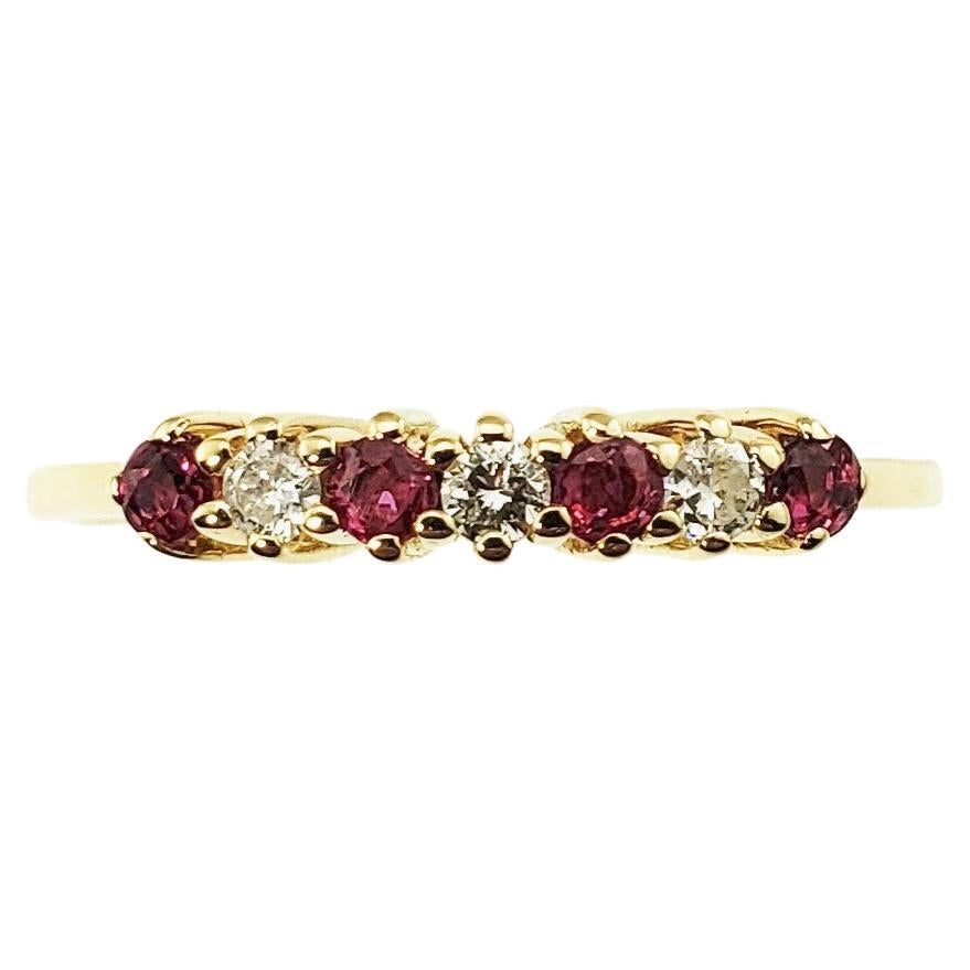 14 Karat Yellow Gold, Diamond, Sapphire, Ruby and Emerald Spider Ring ...